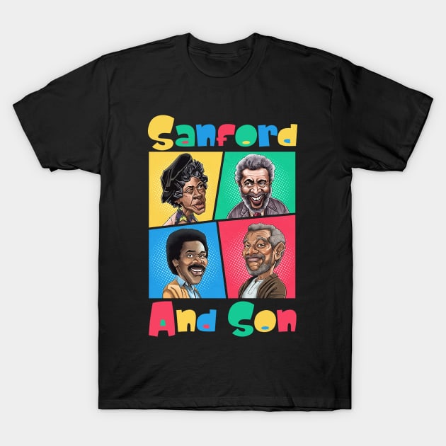 Sanford And Son Fresh Designs Sanford And Son T Shirt Teepublic